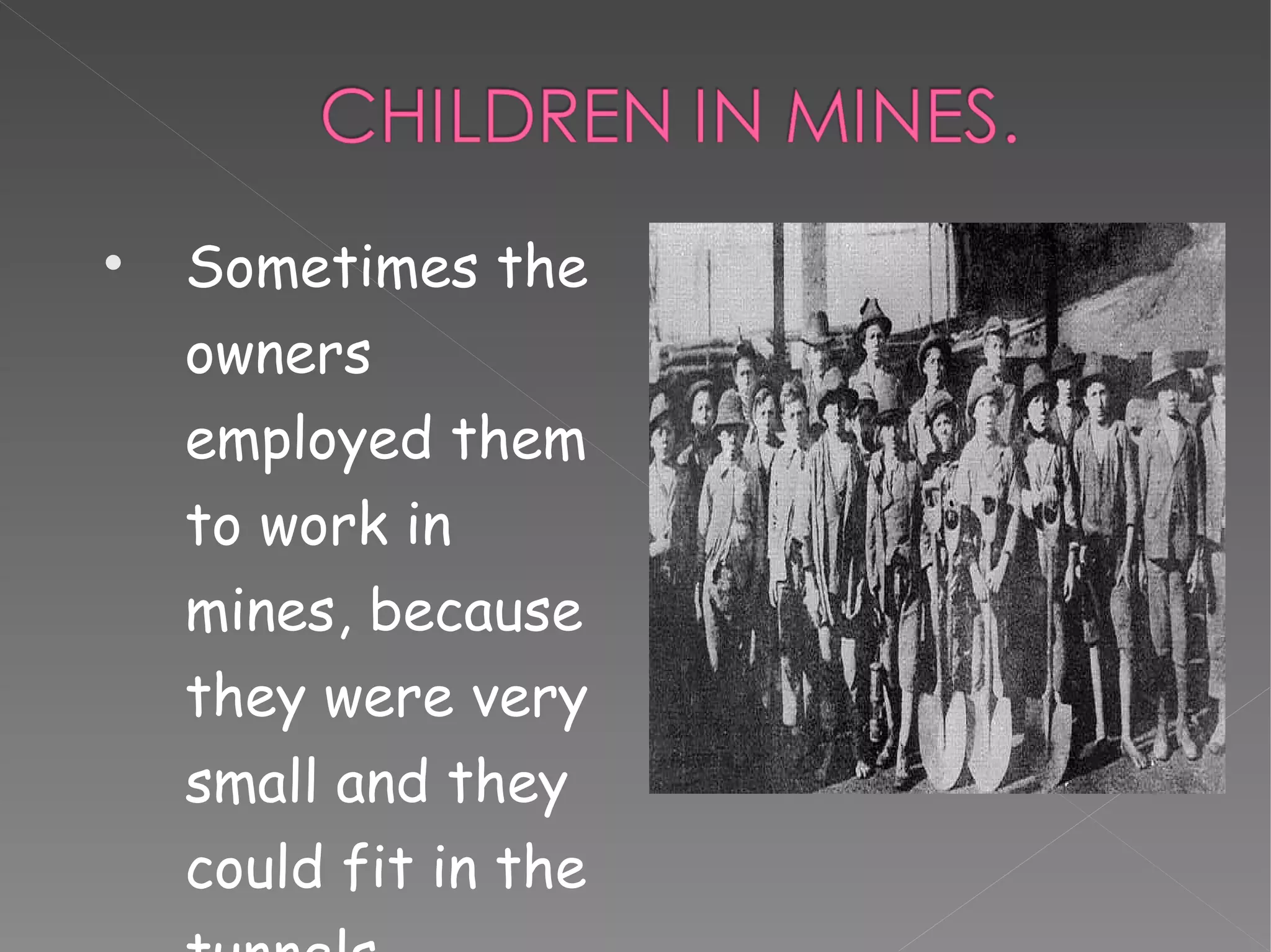 Child labour at the Industrial Revolution | PPT
