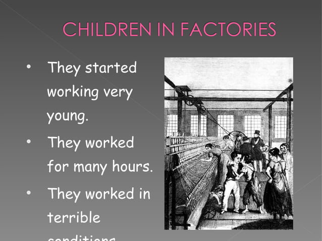 Child labour at the Industrial Revolution | PPT