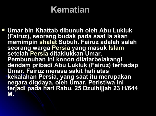 Power poin khulafaur rasyidin | PPT