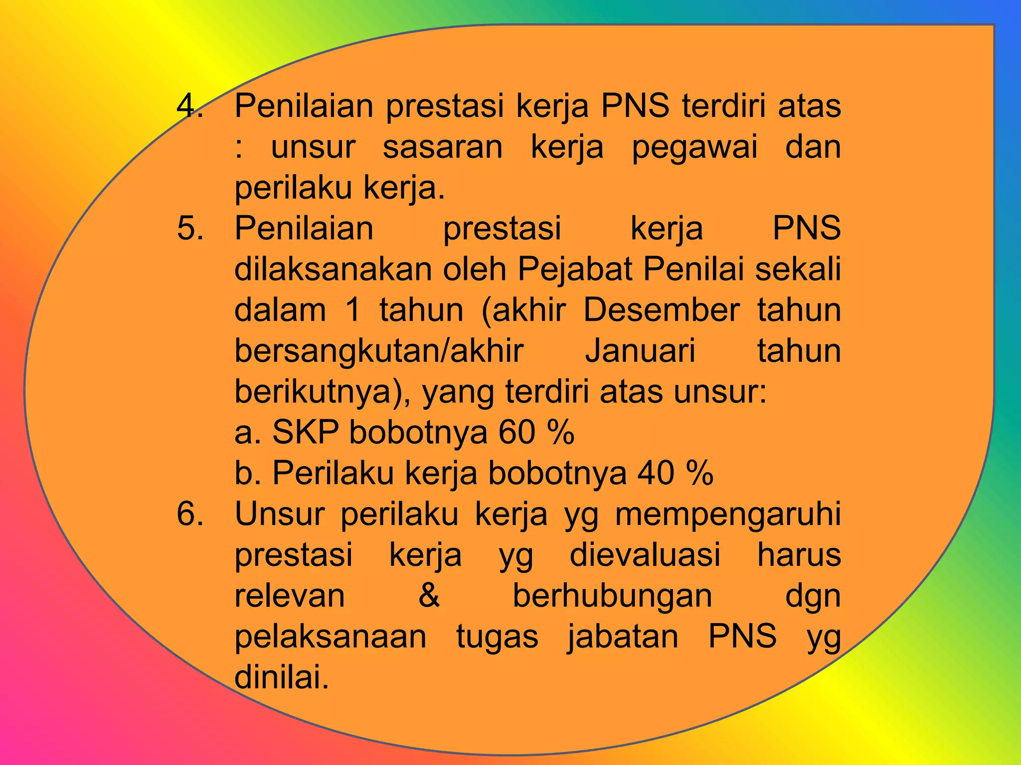 POWER POIN PENILAIAN PRESTASI KERJA PNS.ppt