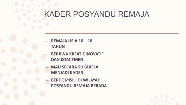 POWER POIN POSYANDU REMAJA.pptx