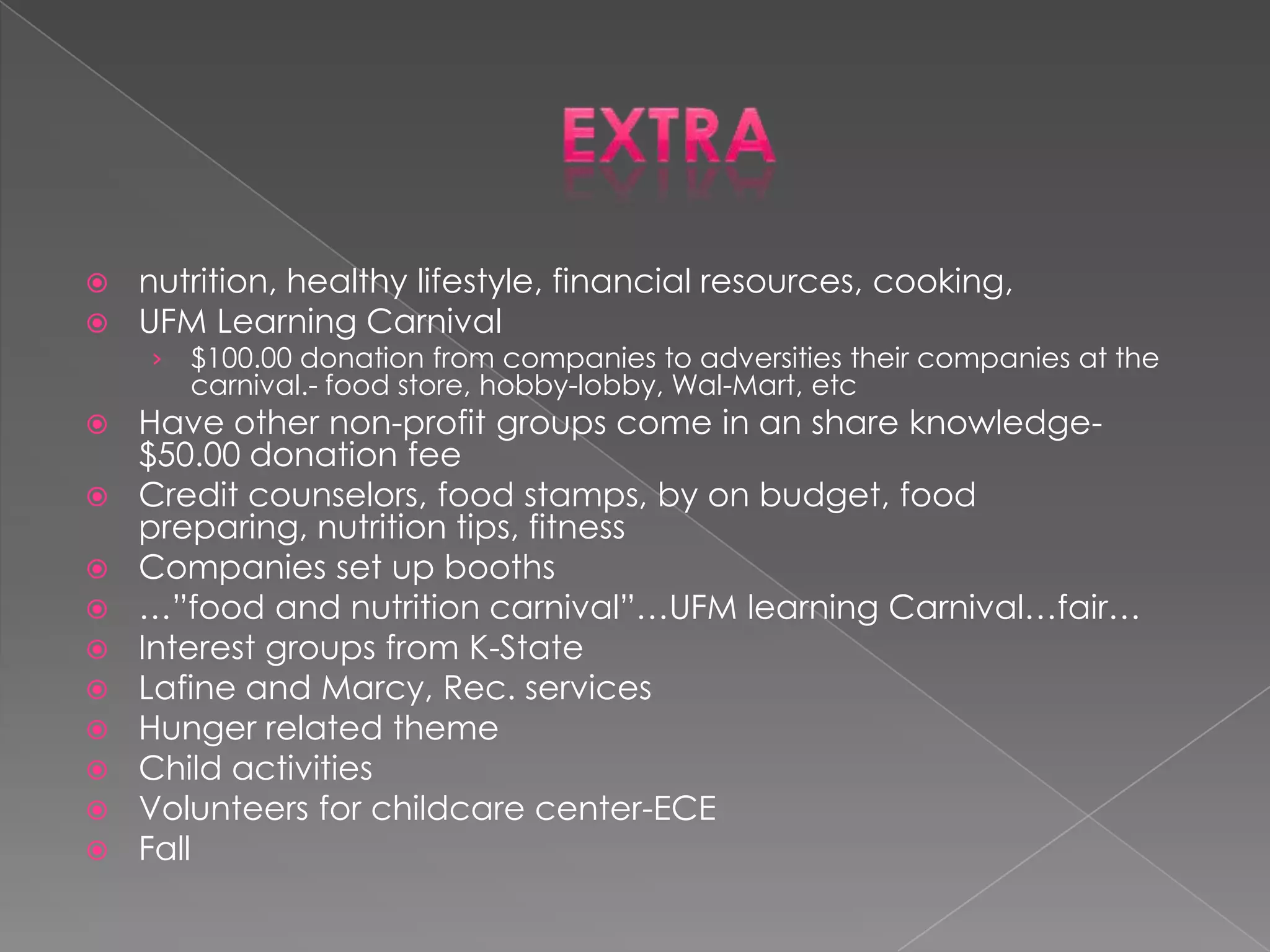 Connecting to Fight Hunger | PPT