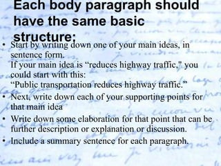How To Stay on Topic | PPTX