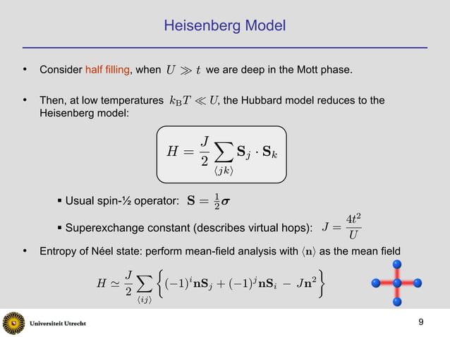 Achieving the Neel state in an optical lattice | PPT