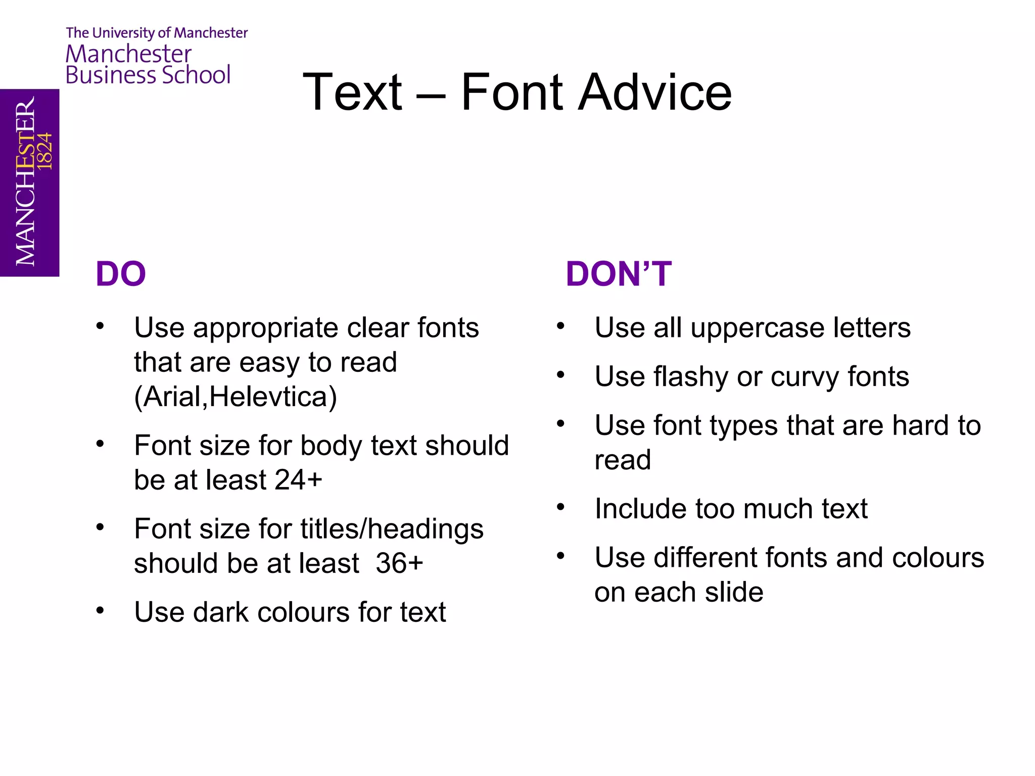Powerpoint Dos and Donts | PPT