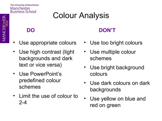 Powerpoint Dos and Donts | PPT