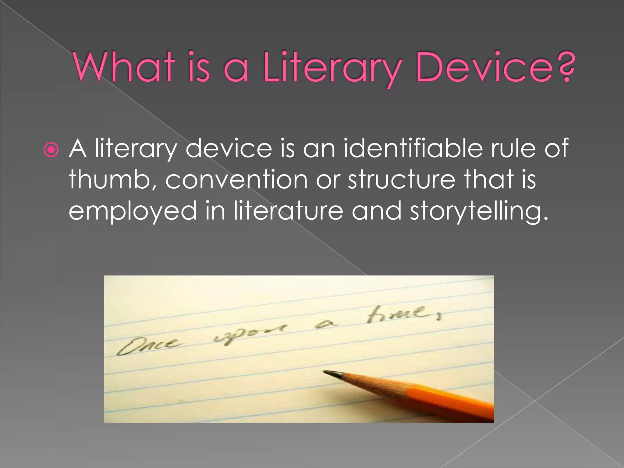 Literary Devices | PPTX