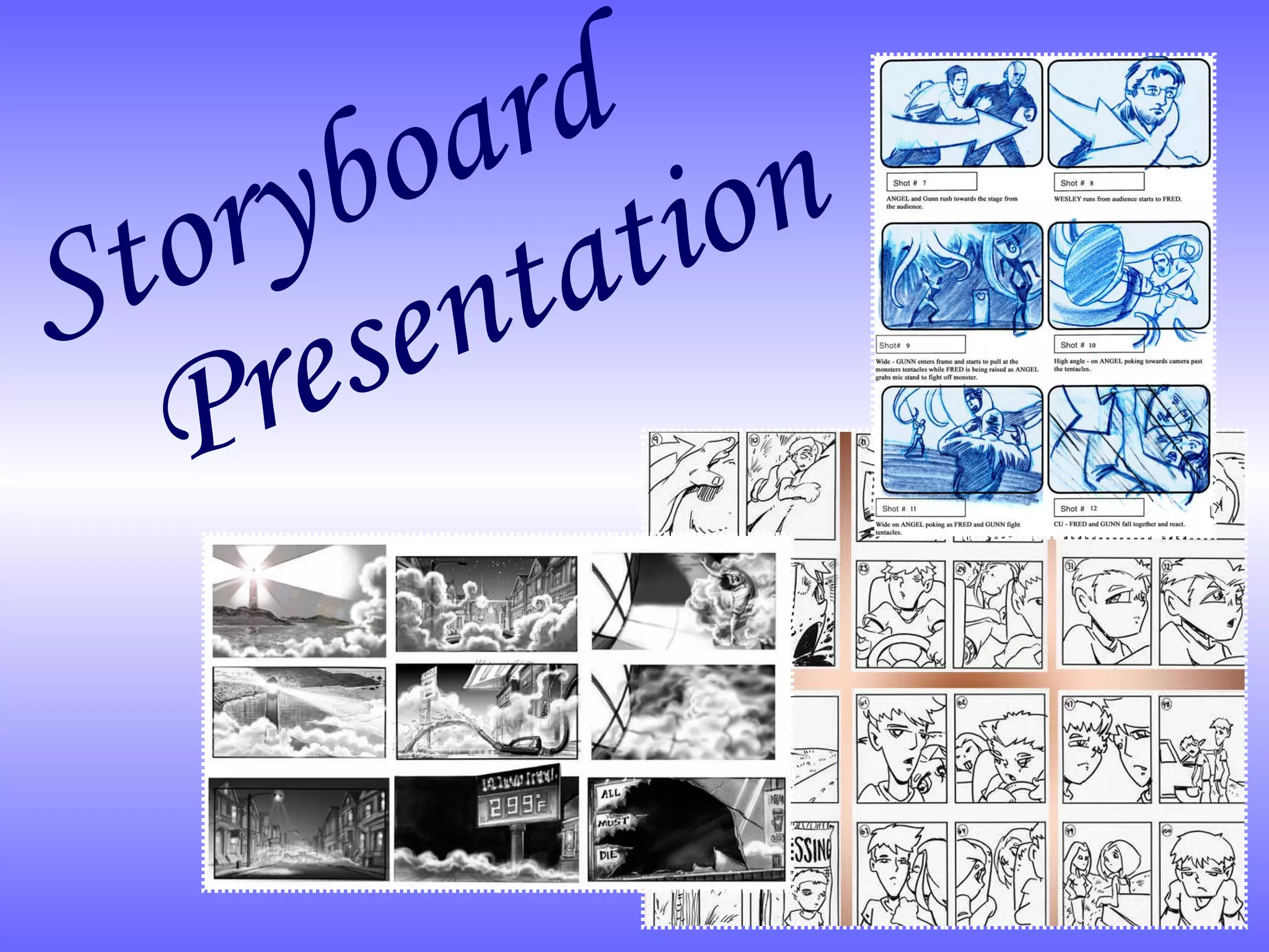 Storyboard - handdrawn | PPT