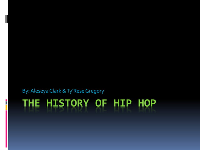 Hip Hop Power point | PPTX