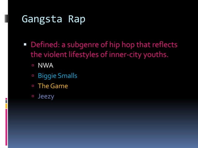 Hip Hop Power point | PPTX