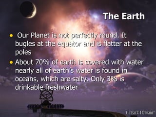 The Earth(Living Planet) | PPT