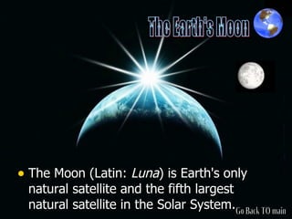 The Earth(Living Planet) | PPT