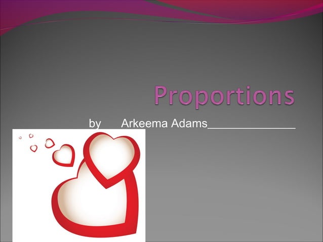 proportion Powerpoint | PPT