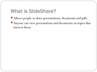 Powerpoint and Slideshare | PPT | Desktop Publishing | Computer Software and Applications