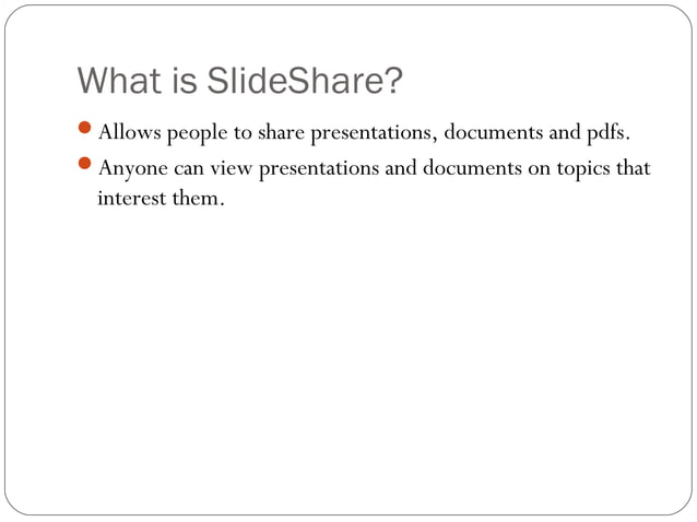 Powerpoint and Slideshare | PPT | Desktop Publishing | Computer Software and Applications