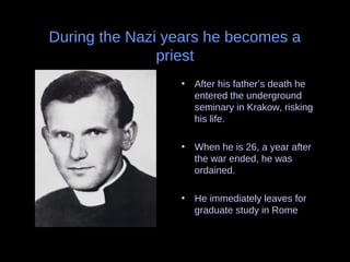 Pope John Paul II and the New Catholic Way to Peace | PPT