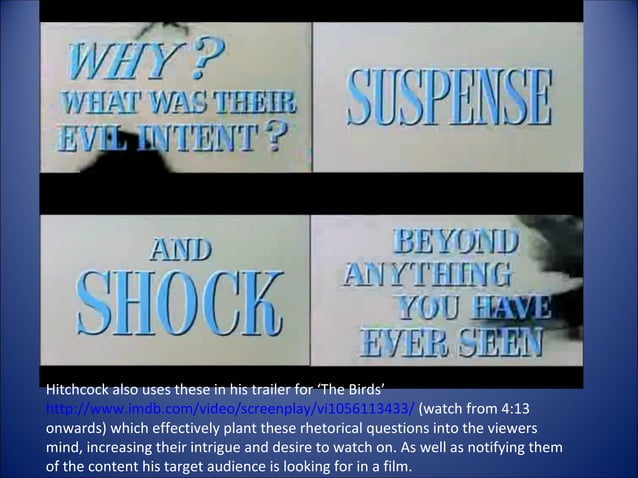 Alfred Hitchcock analysis | PPT