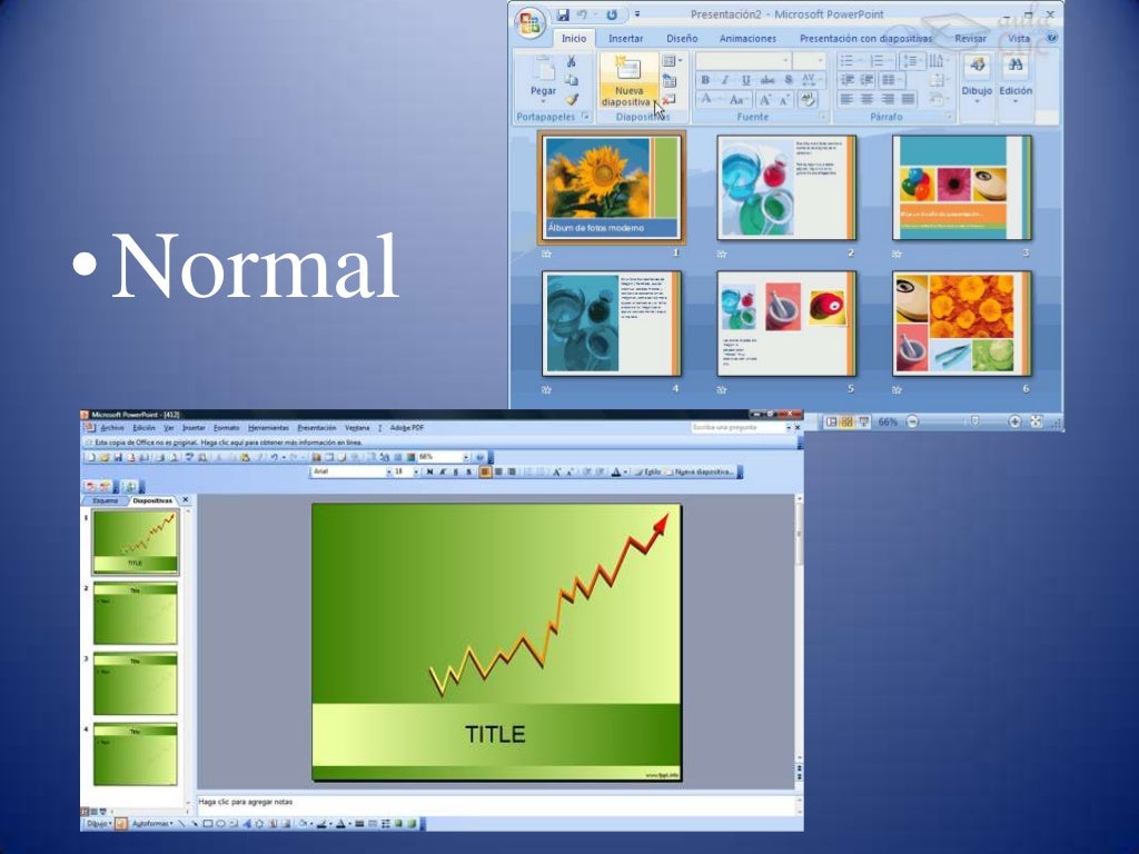 Power point: types of presentations