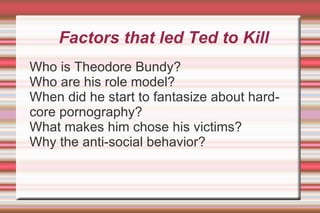 ted bundy | PPT