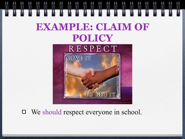 The 3 Claims | KEY | Political Issues & policy | Politics