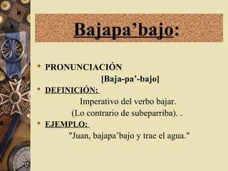 Palabras de Almeria | PPT