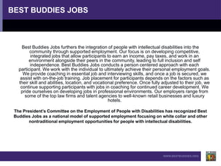 Best Buddies Jobs | PPTX