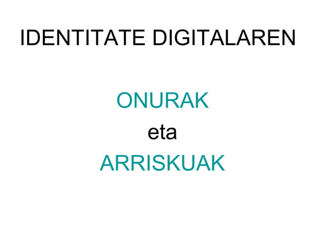 Identitate digitala 2 | PPT