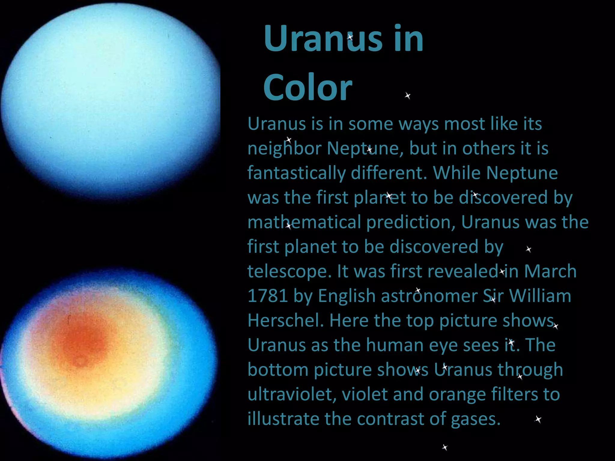 The Twin Planets (Uranus and Neptune) | PPTX