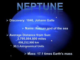 The Twin Planets (Uranus and Neptune) | PPTX