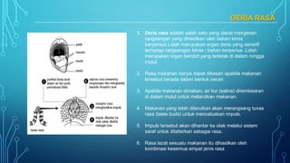 Sistem Saraf Dan Deria | PPTX
