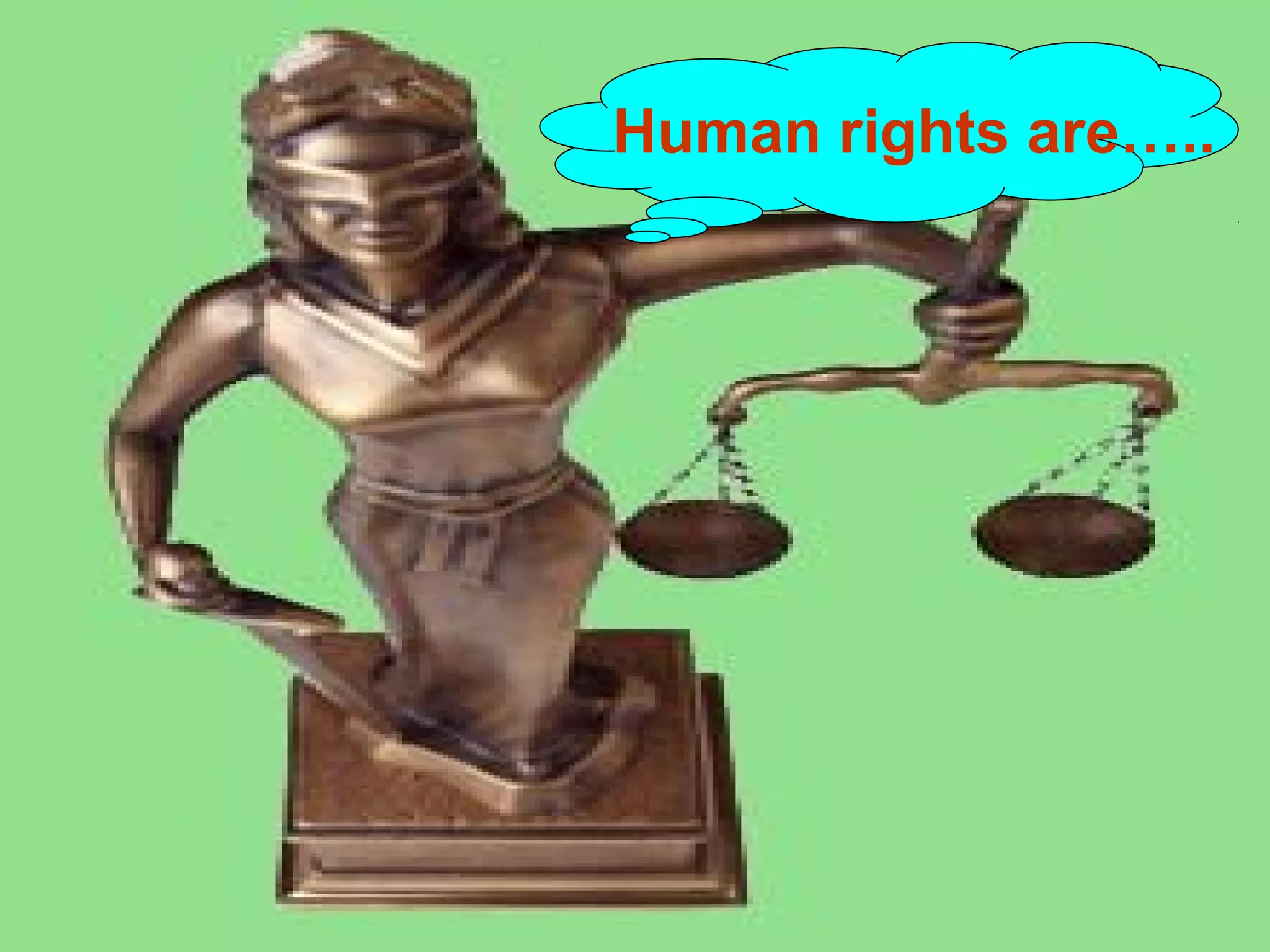 Human Rights Presentation | PPT