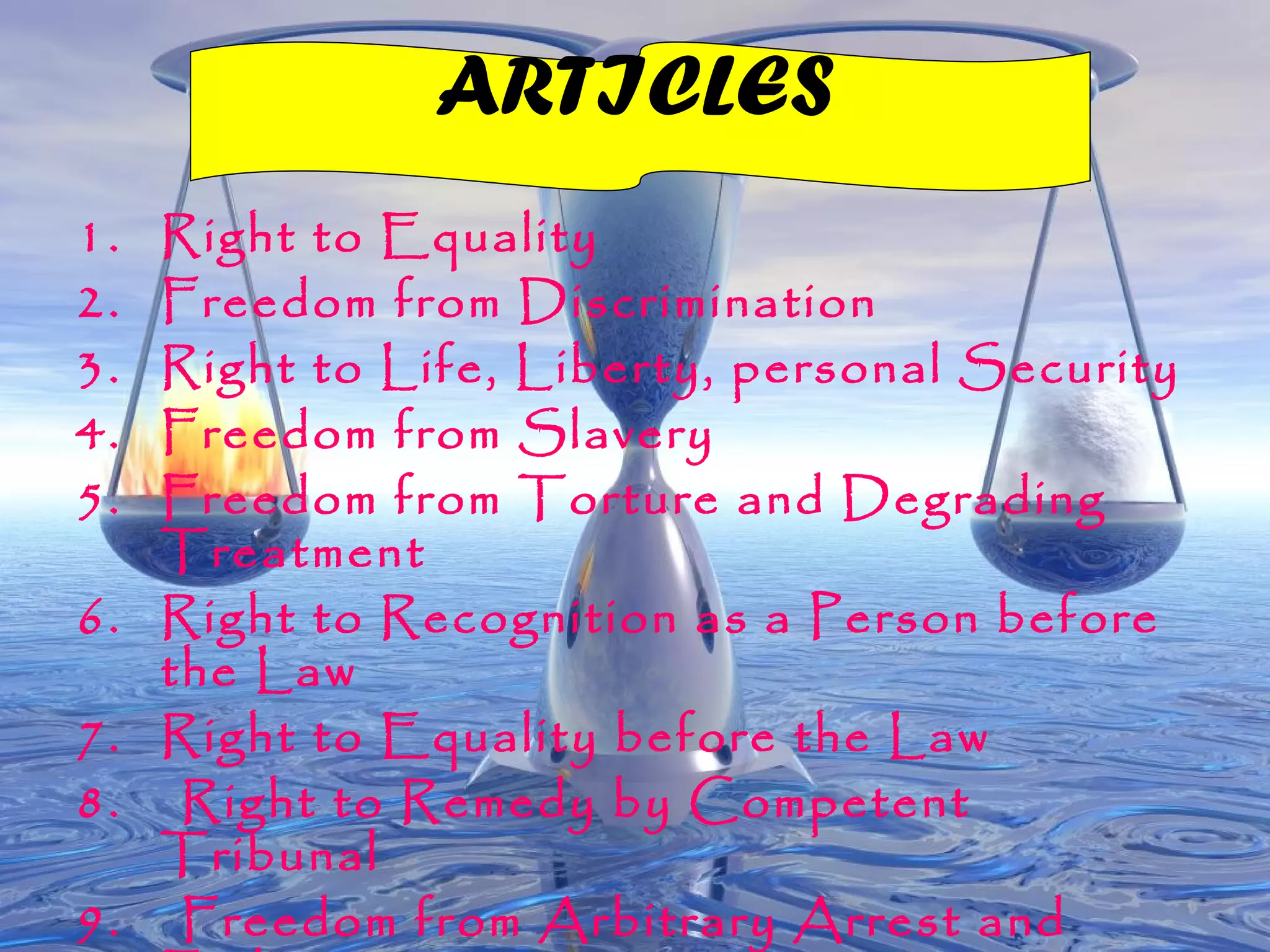 Human Rights Presentation | PPT