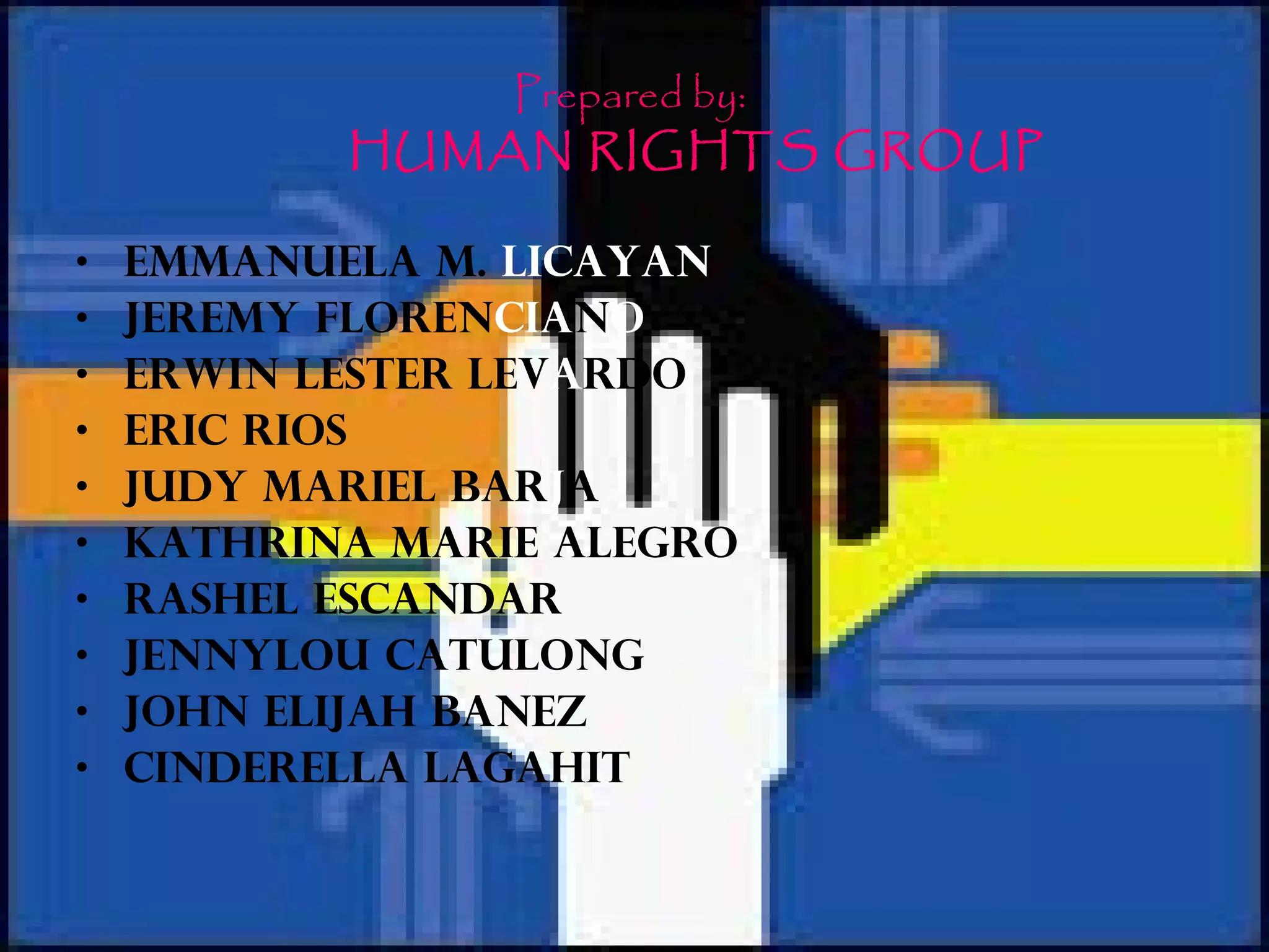 Human Rights Presentation | PPT