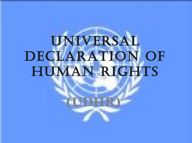 Human Rights Presentation | PPT