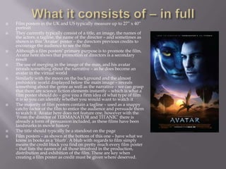 Anatomy of a film poster | PPTX