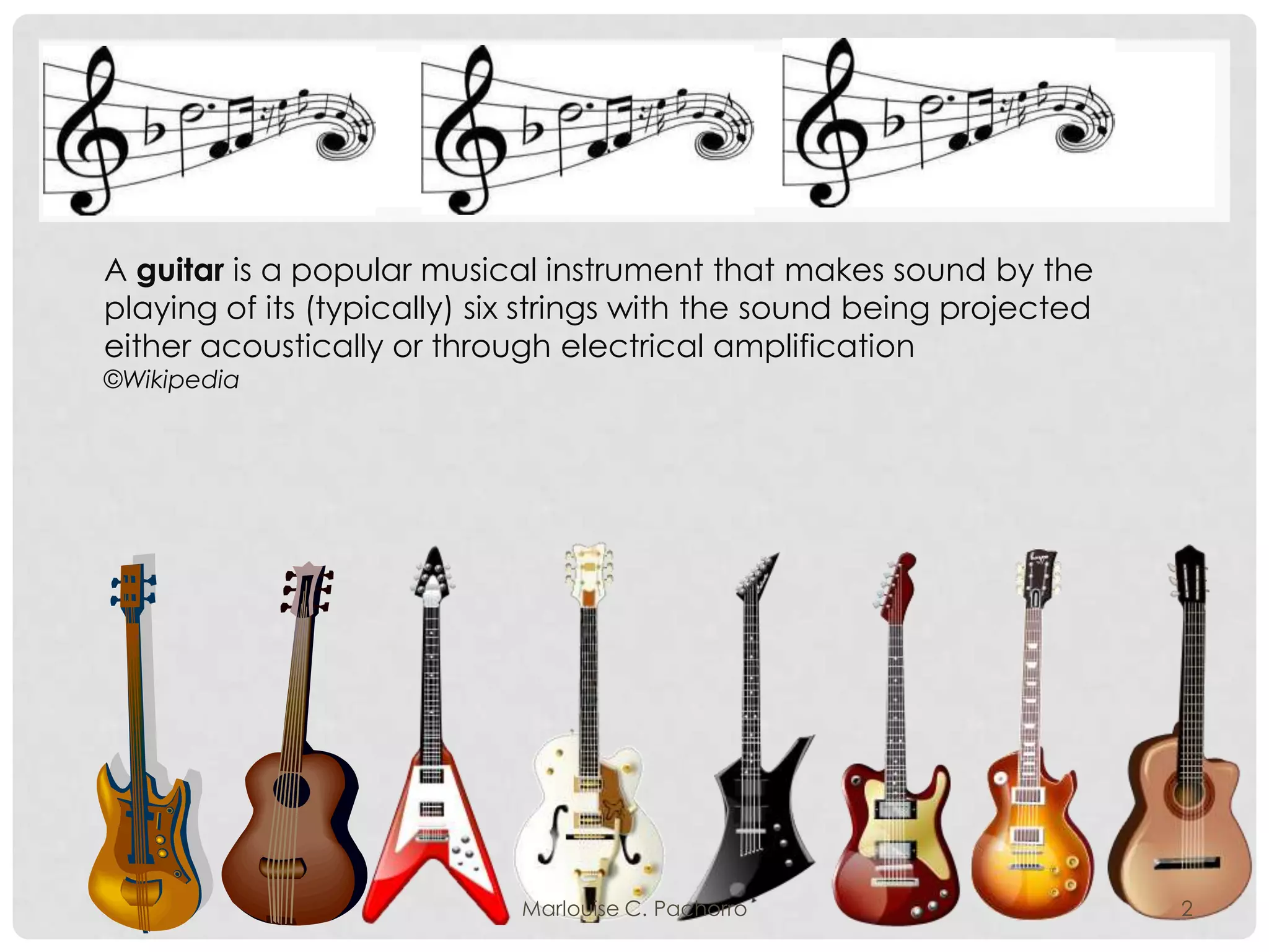 Powerpoint guitars | PPTX