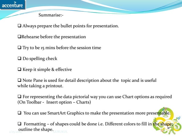 To create & deliver effectively presentation | PPT