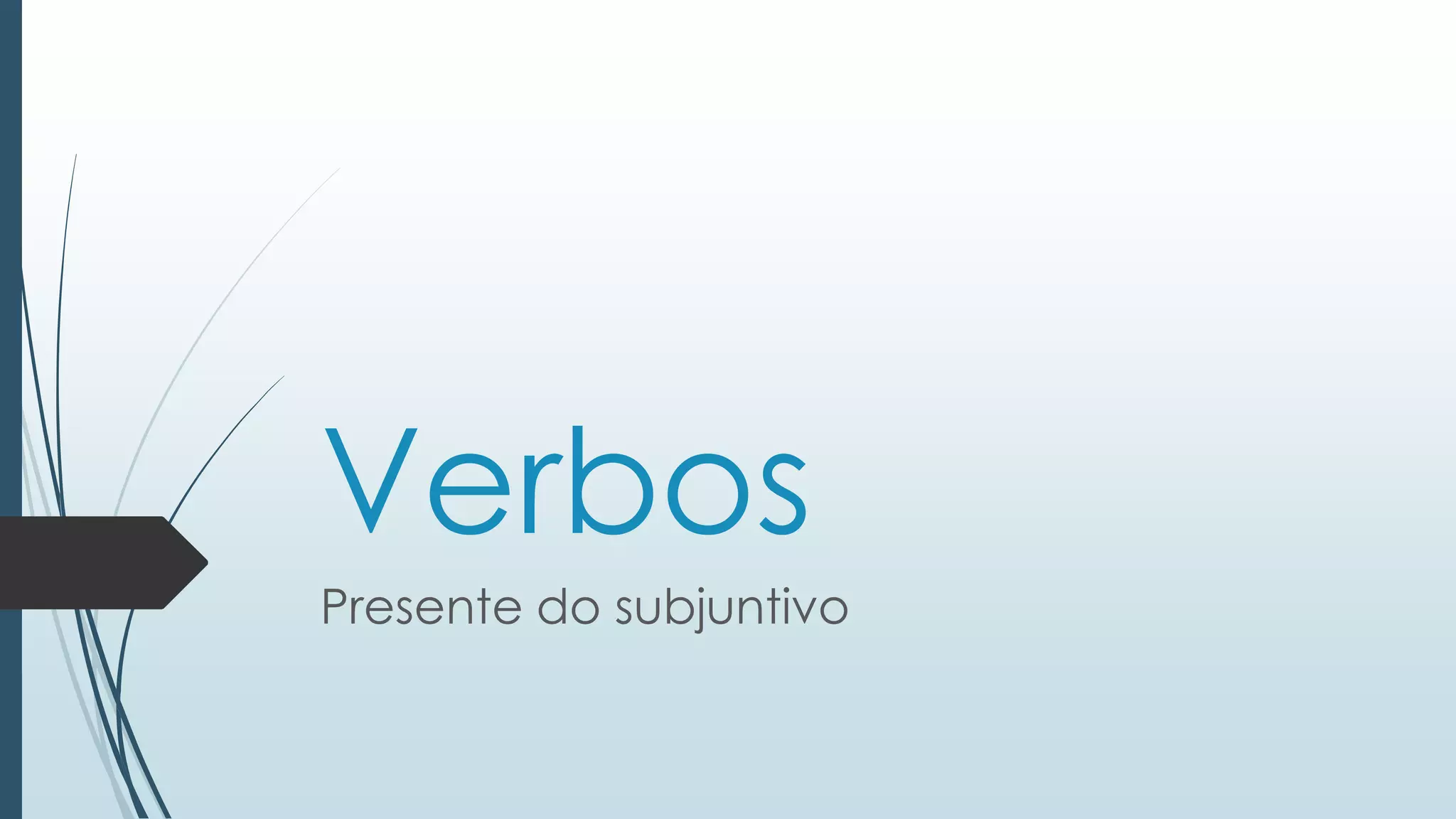 Presente do subjuntivo - RESUMO | PPTX