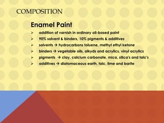 Epoxy & Enamel Paint | PPTX