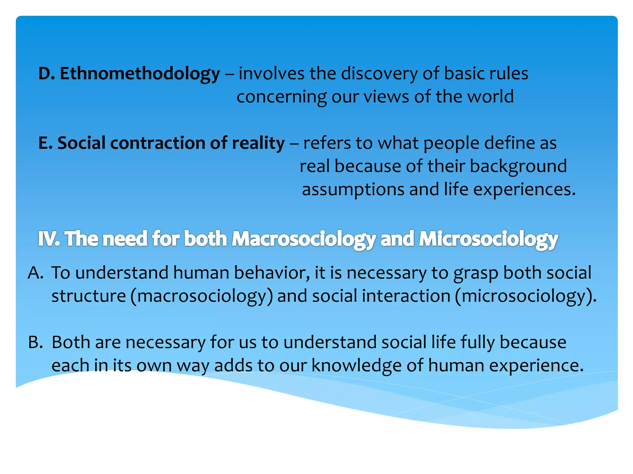 Social Structure and Social Interaction | PPTX