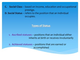 Social Structure and Social Interaction | PPTX