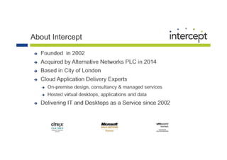 OnlineDesktop from Intercept IT (part of Alternative Networks) | PDF ...