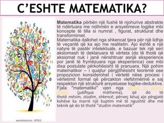 MATEMATIKA ZBAVITESE !!!1 | PPTX