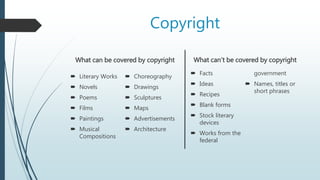 Intellectual Property/Copyright/ Ethics | PPTX