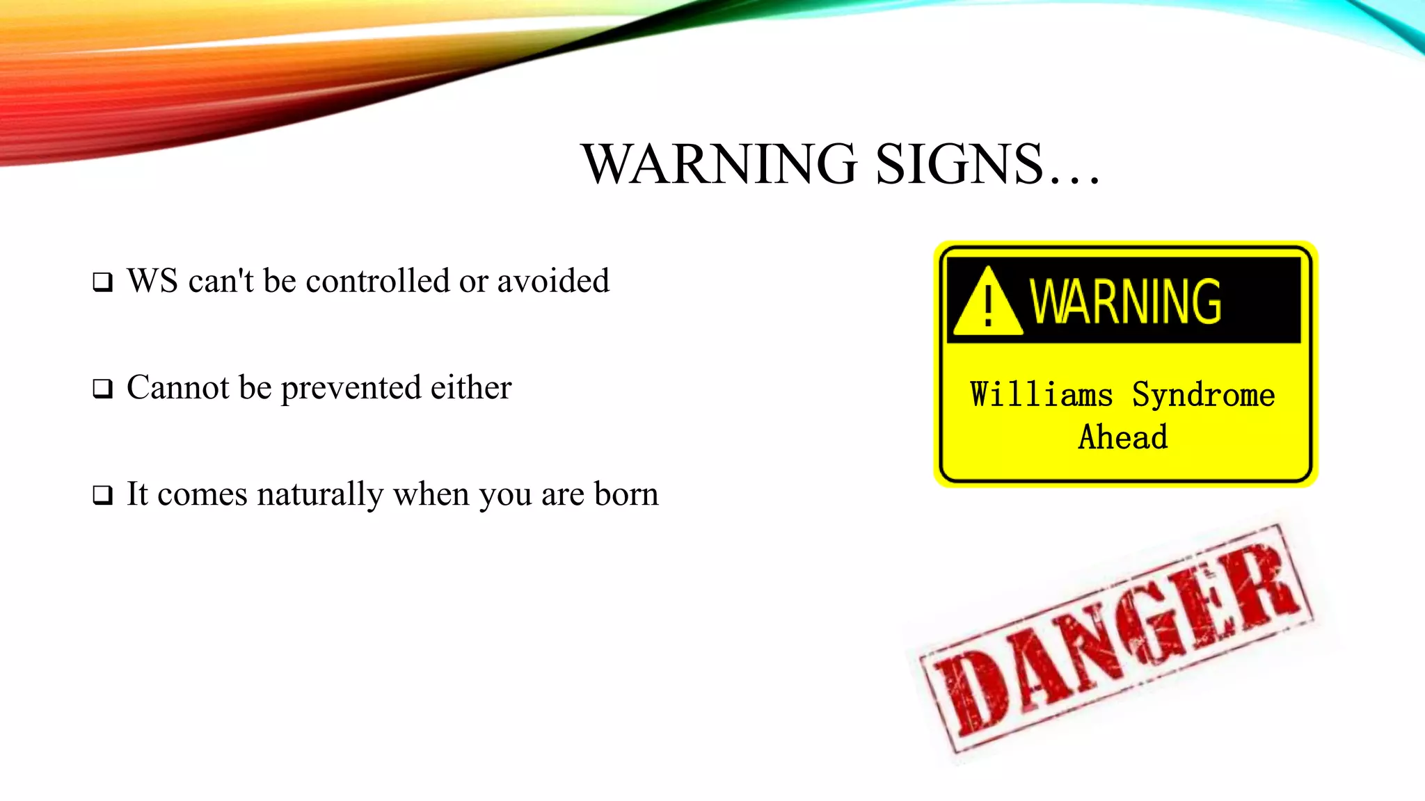 Williams Syndrome | PPTX