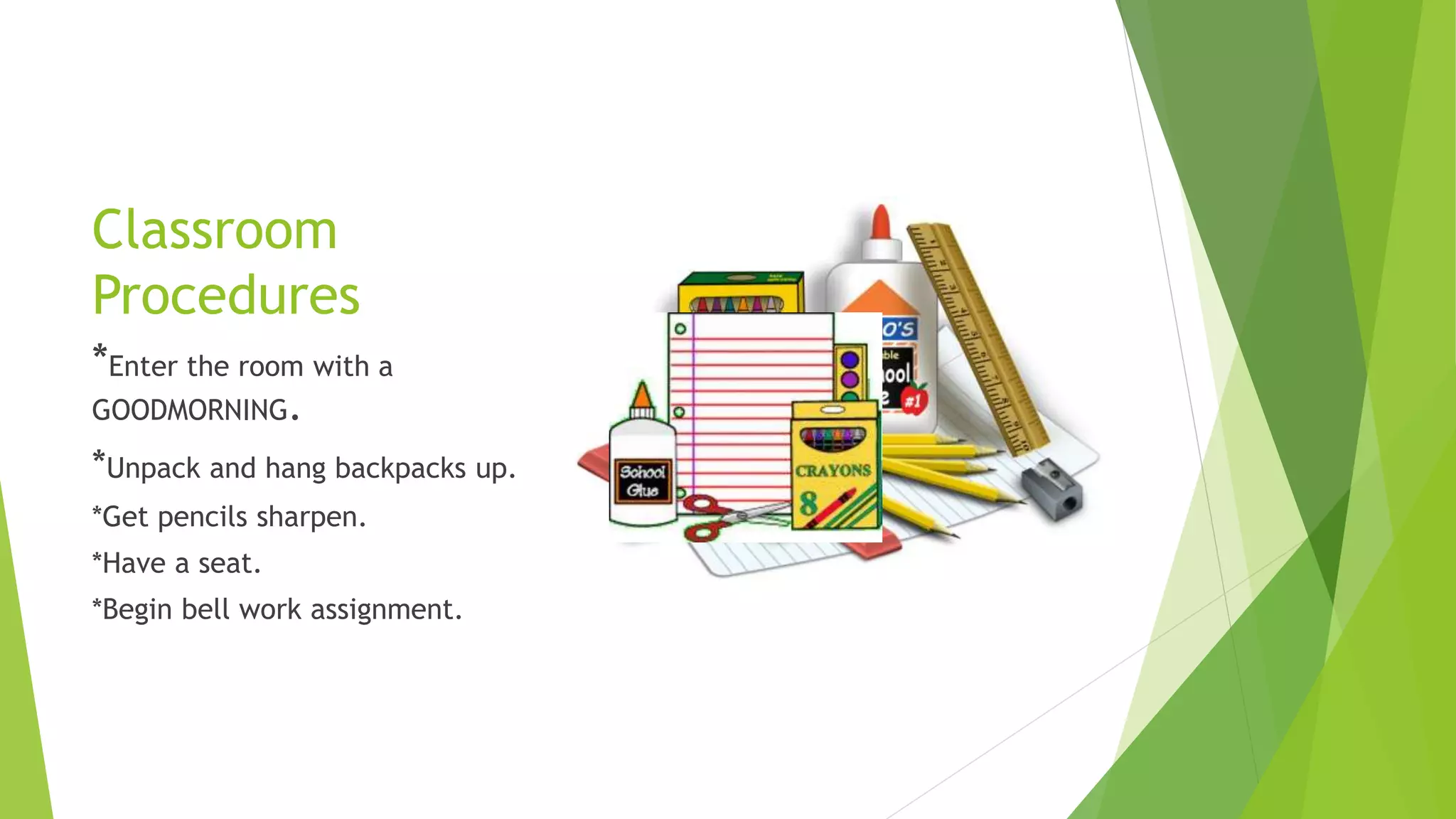 My First Day of School Powerpoint | PPTX