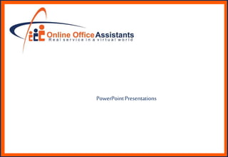 sample of work | PPTX