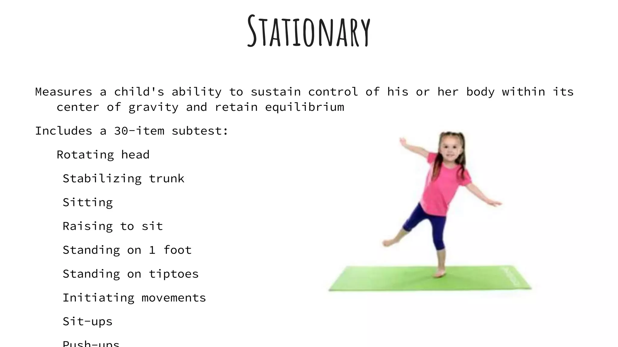 Peabody Developmental Motor Scales (PDMS) - 2 | PPTX