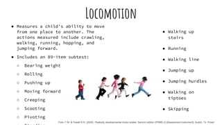 Peabody Developmental Motor Scales (PDMS) - 2 | PPTX