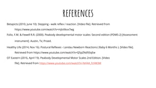 Peabody Developmental Motor Scales (PDMS) - 2 | PPTX